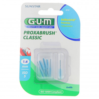 BUTLER Proxabrush Classic - Brossettes 614 Recharges 1,6 mm - 8 unités ...