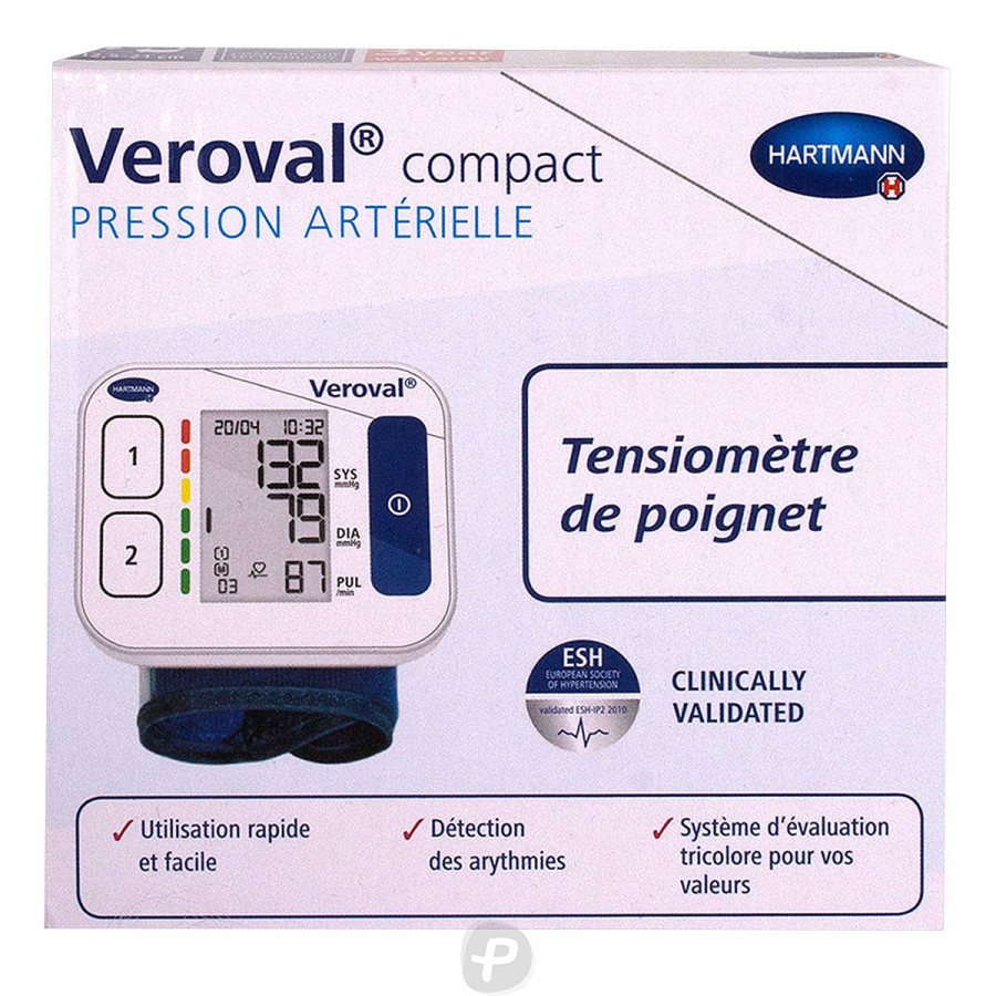 HARTMANN - Veroval compact tensiomètre de poignet Hartmann - Pharma360