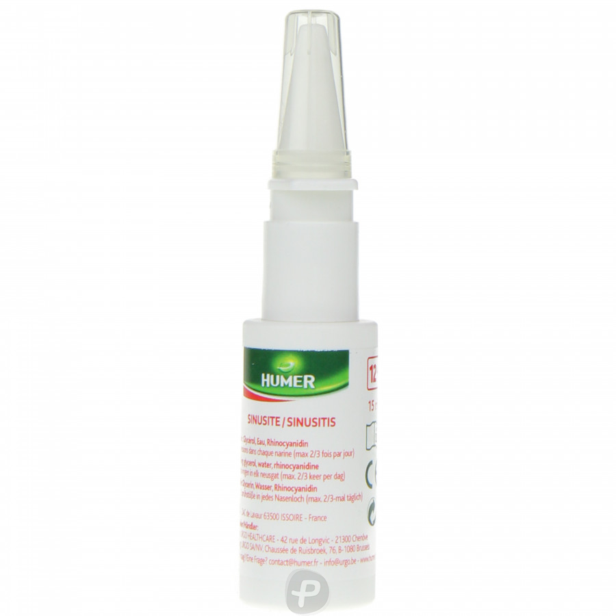 URGO - Humer sinusite spray nasal 15ml - Pharma360