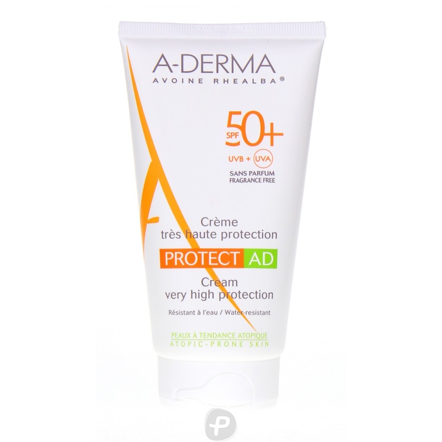 ADERMA - Protect-AD Crème très Haute Protection SPF 50+ Peaux Atopiques ...