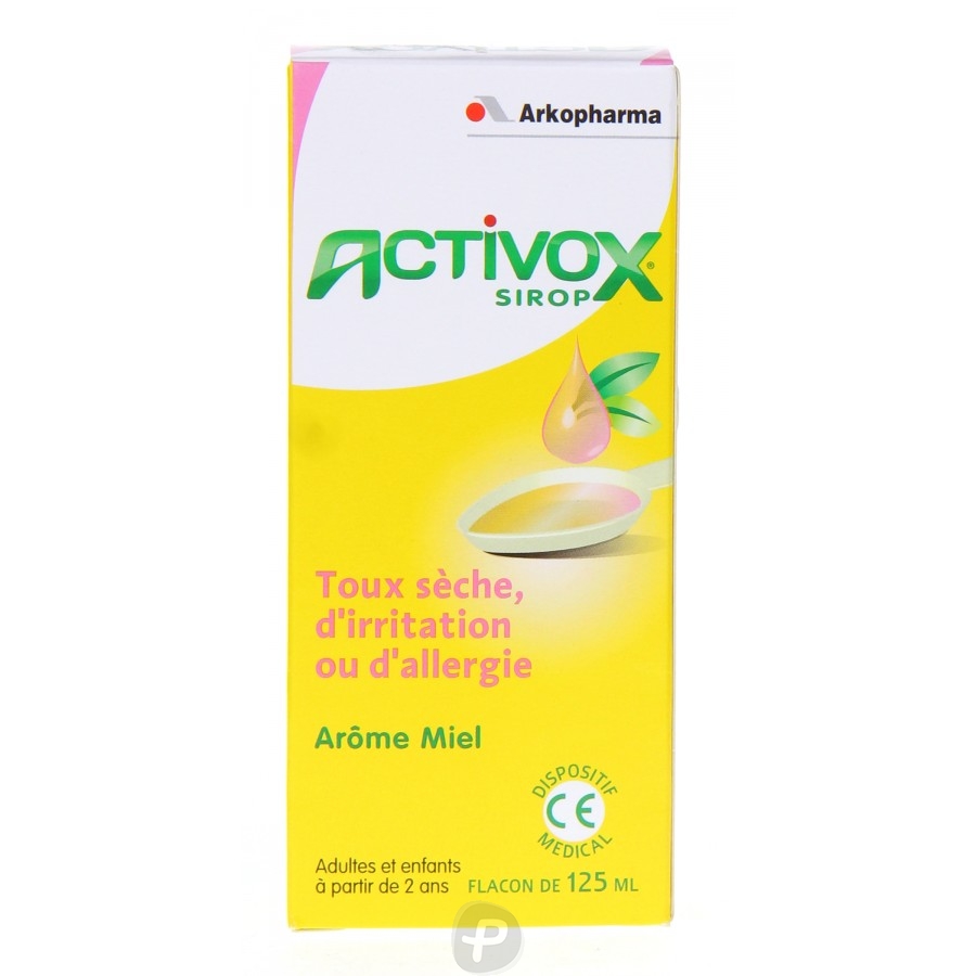 ARKOPHARMA - Activox Sirop Toux Sèche, Irritations, Allergies - Pharma360