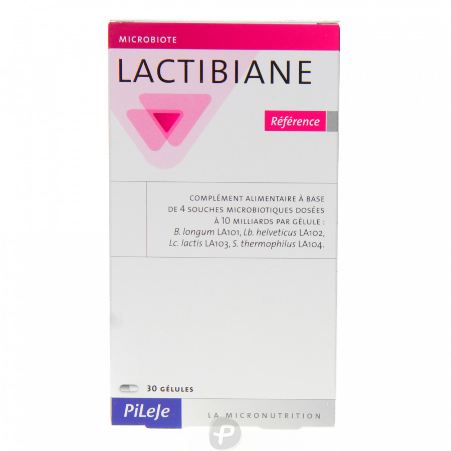 PILEJE - Lactibiane Référence 30 gélules - Pharma360